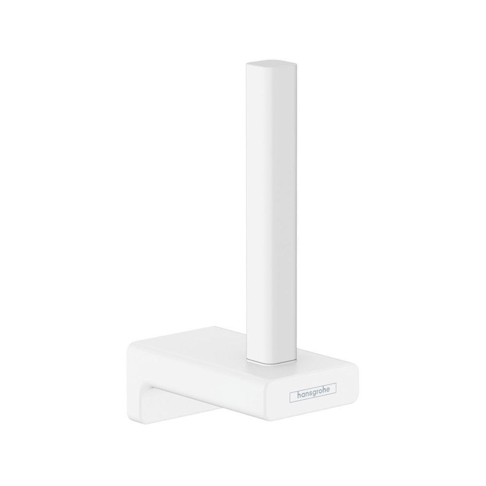 Hansgrohe AddStoris Wall Mounted Spare Roll Holder Matt White (4175670 – arisit