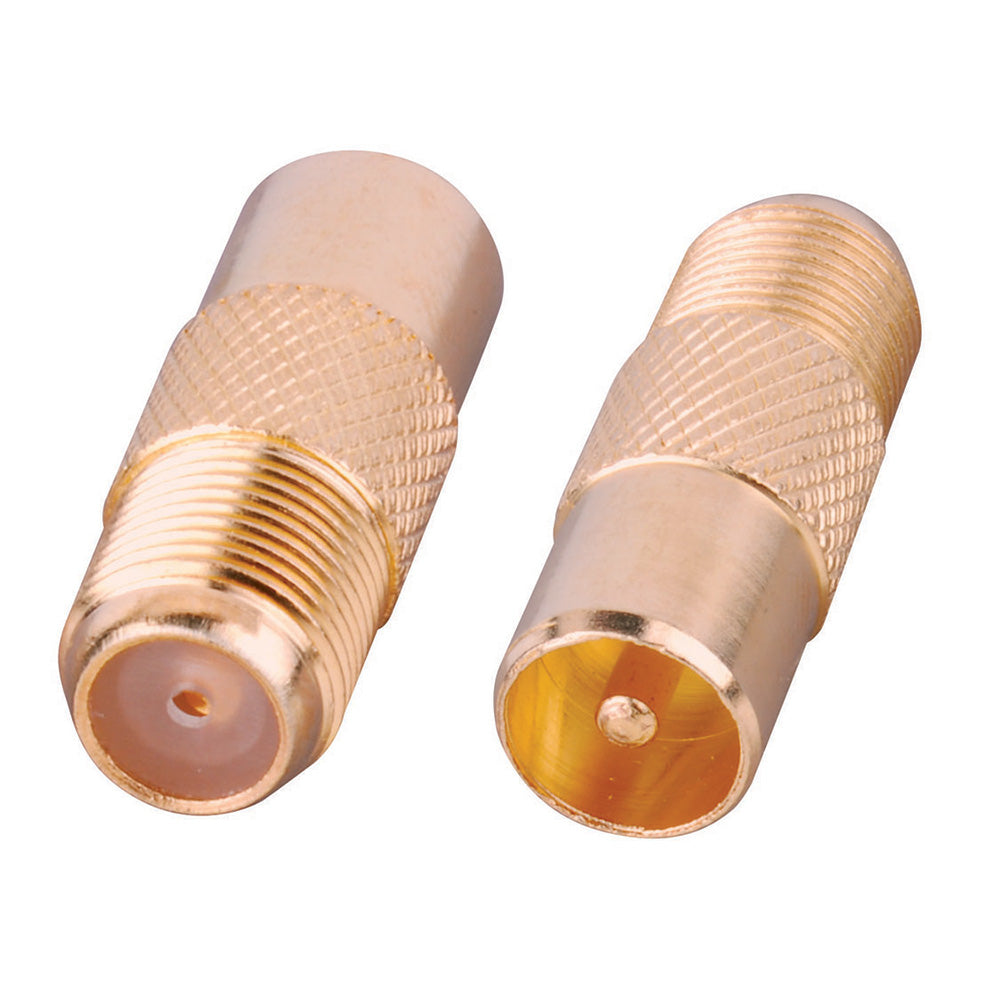 Bluejet PAL Plug to F-Coax Female Jack Adapter (BJVP1025) – Arisit