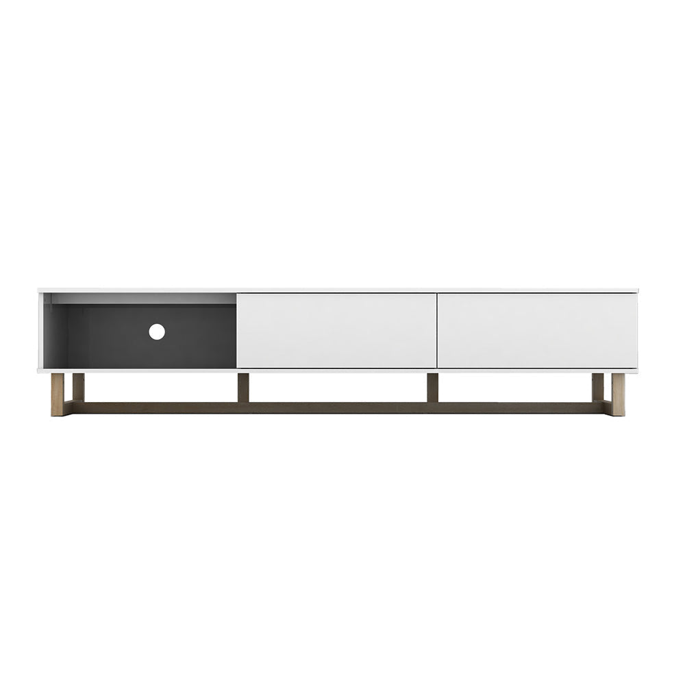 AVS 2100mm Raze Modular TV Stand in Gloss White (RZ2100WO) – Arisit