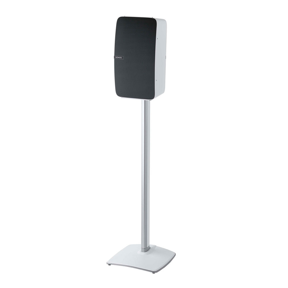 Sanus Wireless Single Speaker Stand Designed For Sonos Play:5 In White ...