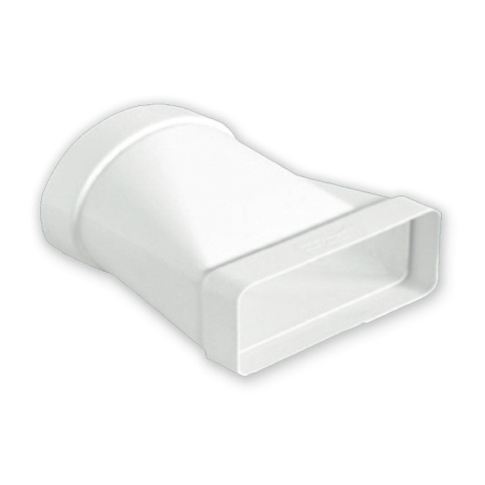 Sirius Straight 200mm Round to 200x90mm Rectangular Duct Adapter (SPS ...