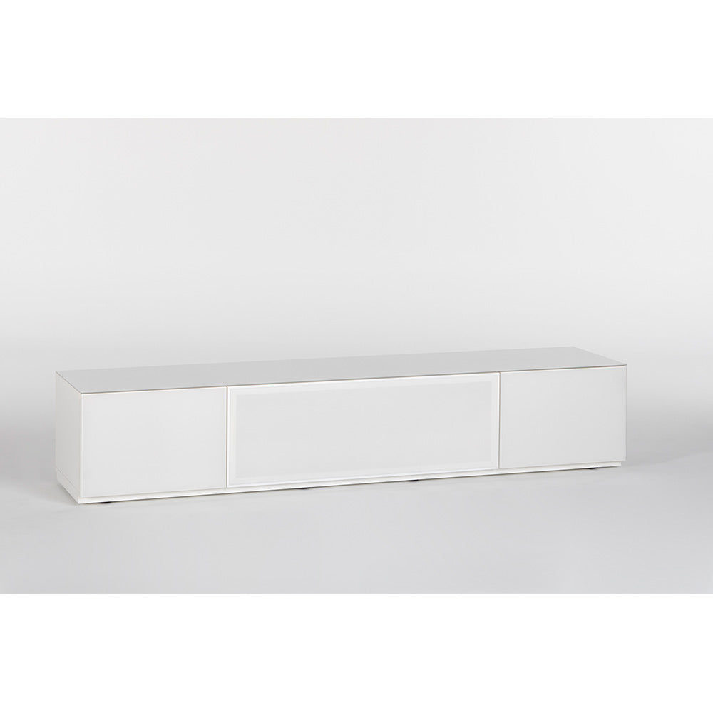 Sonorous 2000mm Studio Series TV Cabinet in White (STD200PWHTWHTBS ...