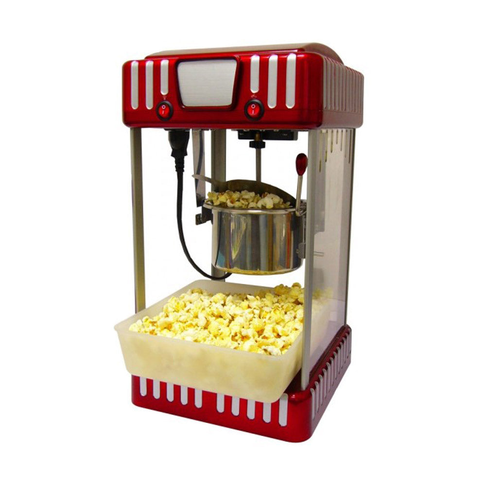 Trent Steele Classic Popcorn Maker Machine in Red TSPOP077