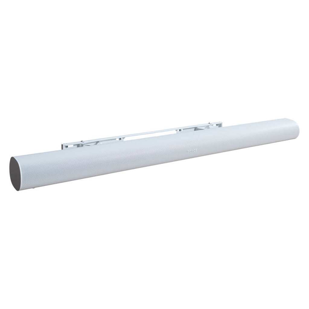 Sanus Extendable Soundbar Wall Mount Bracket For Sonos Arc In White (W ...